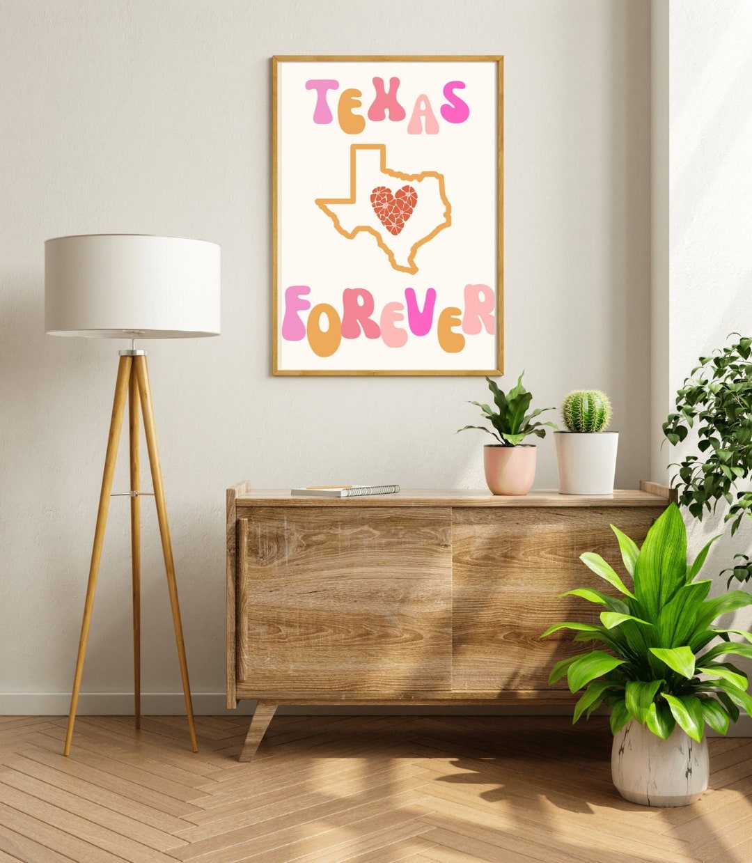 Texas Art, Texas Print, Texas Poster, Texas Wall Art, Texas Decor ...