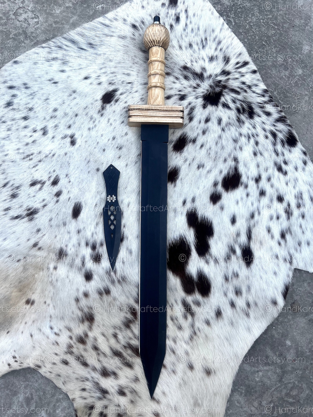 Roman Gladiator Legionary Gladius Historical Collectible Replica Carbon ...