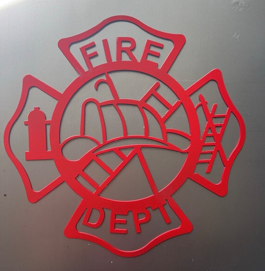 Fire Dept. Sign - Etsy