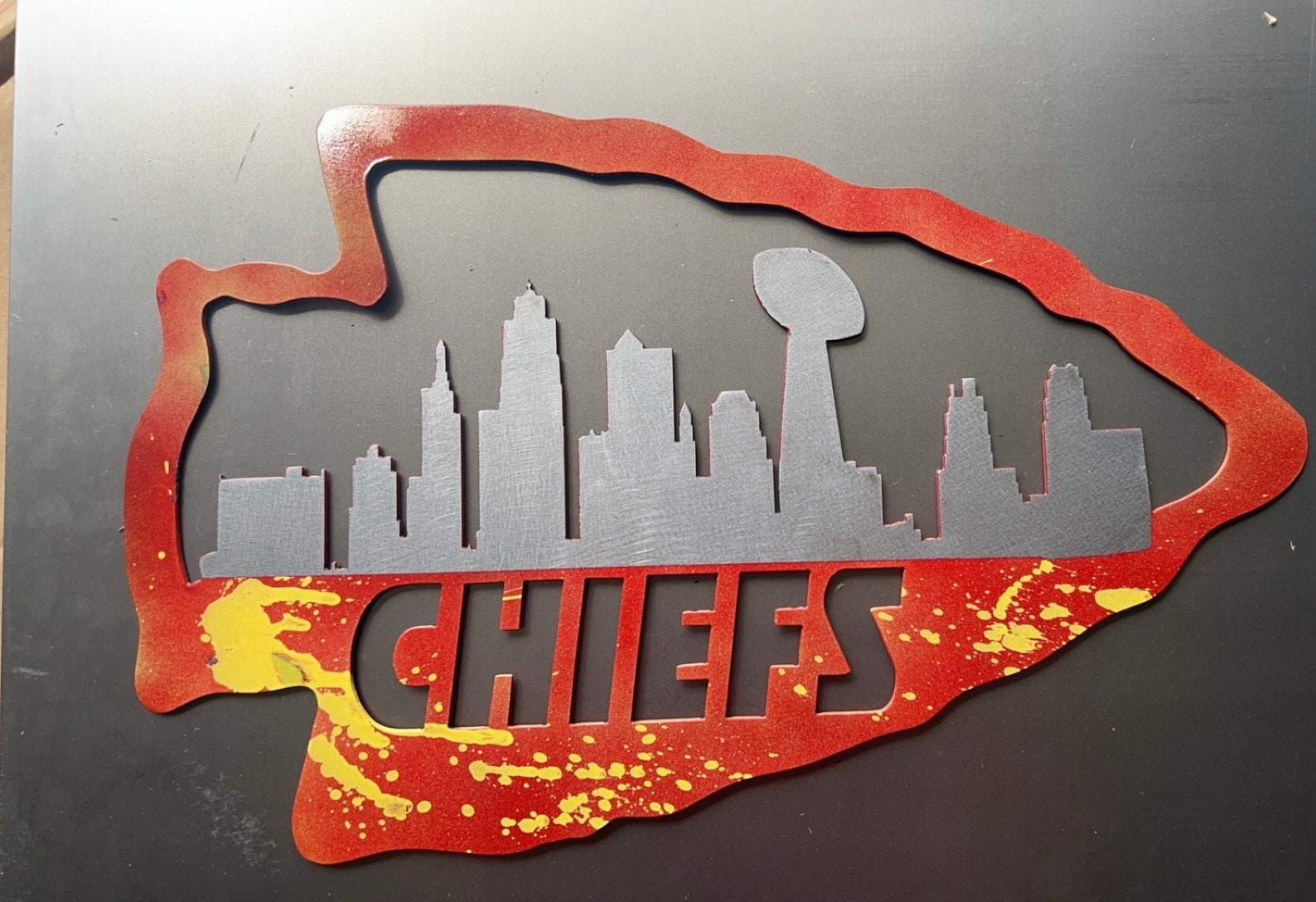 CHIEFS SIGN - Etsy