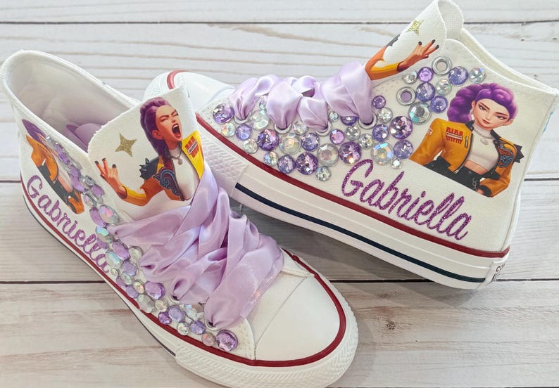 K Pop Custom Made Converse - Etsy