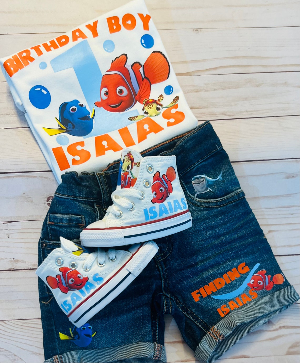 Finding Nemo Birthday Outfit - Etsy