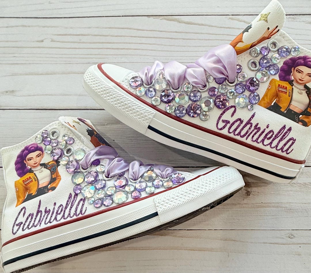 K Pop Custom Made Converse - Etsy
