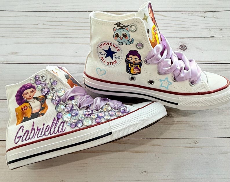K Pop Custom Made Converse - Etsy