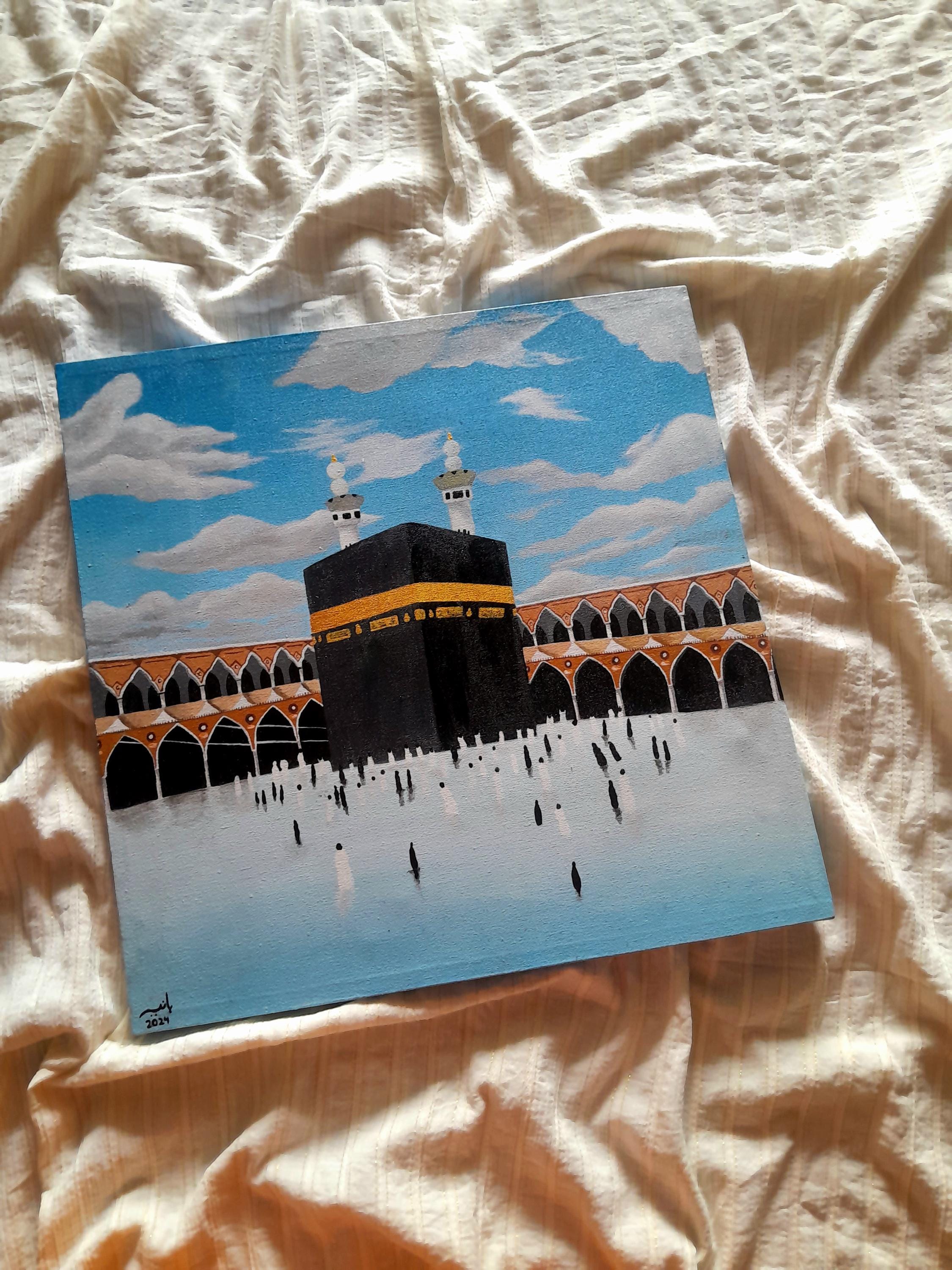 Khana E Kaba Painting/religious/makkah - Etsy
