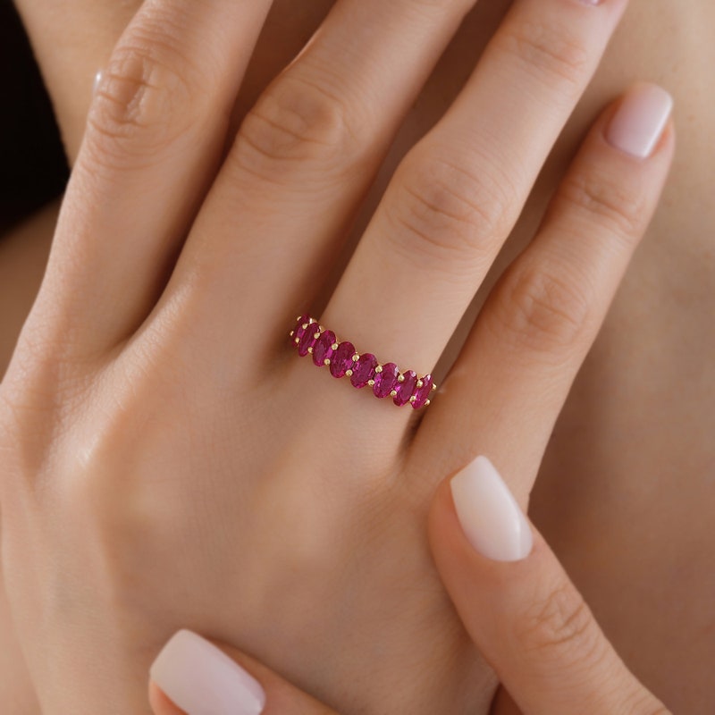 Mens Natural Ruby Ring - Etsy