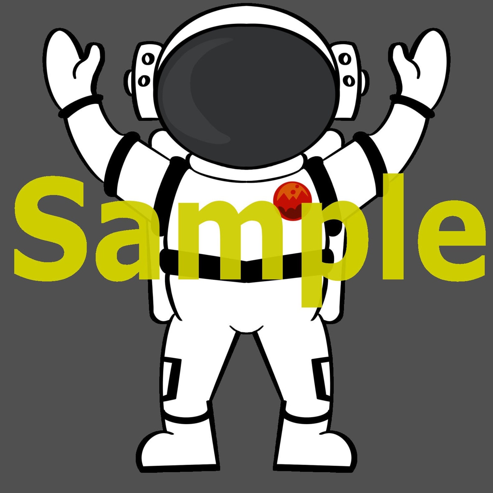 Cartoon Astronaut File Bundle - .svg, .png, .pdf, .dxf - Etsy