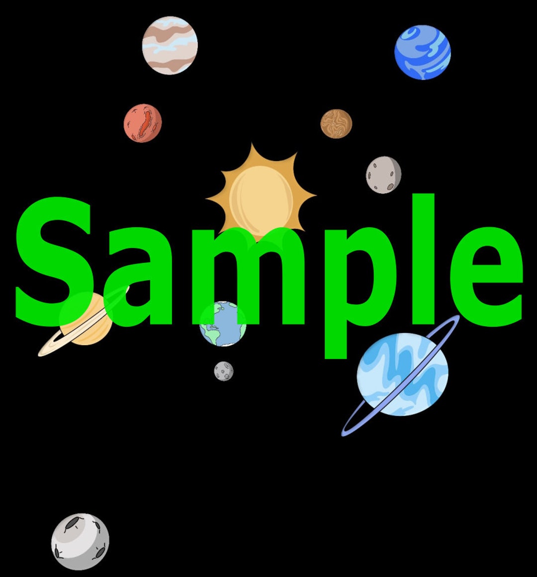 Planets - Bundle (digital Download) - Etsy