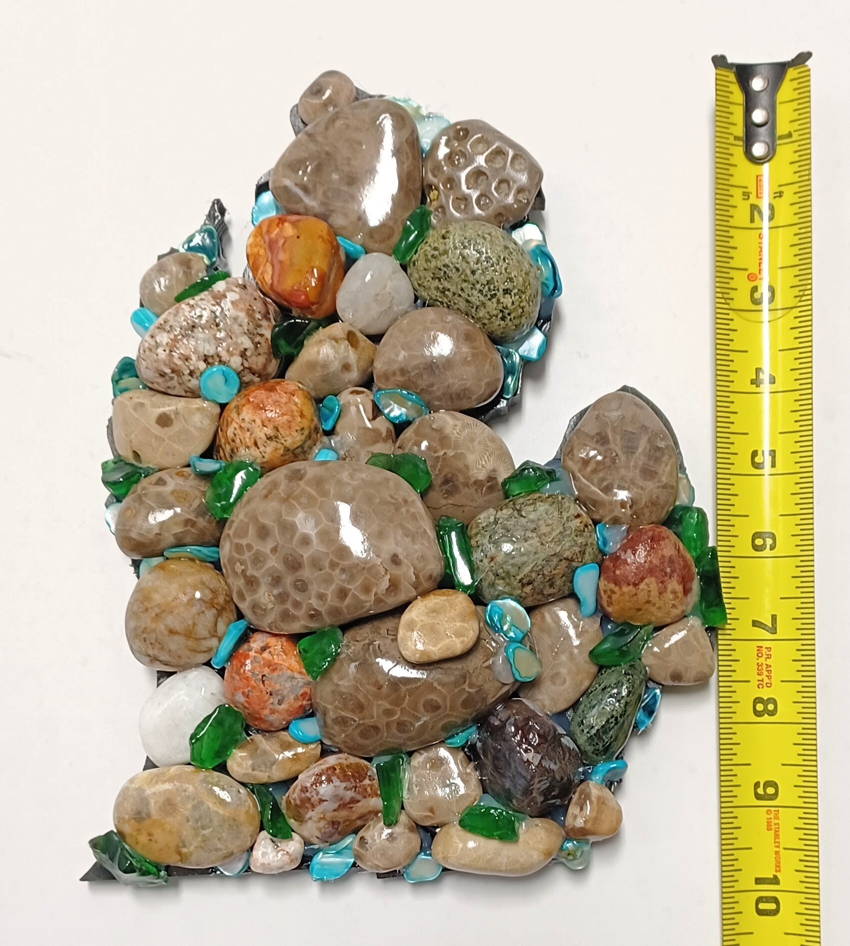 State of Michigan Petoskey Stone and Lake Rocks - Etsy