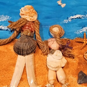 Sea Shell People Art - Etsy