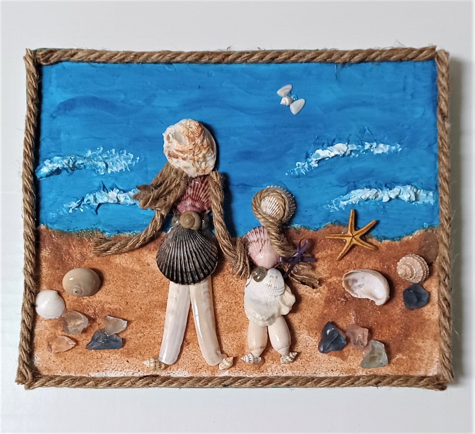 Sea Shell People Art - Etsy