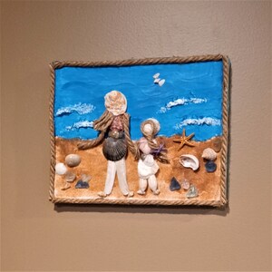 Sea Shell People Art - Etsy