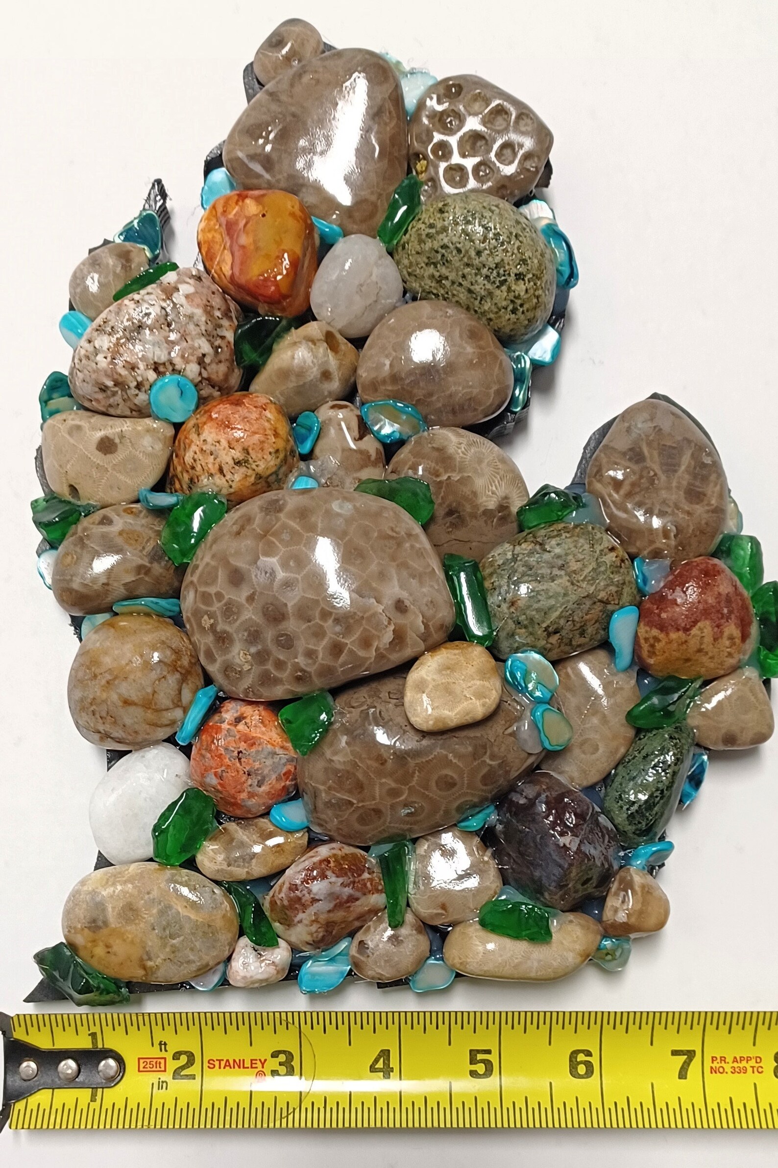 State of Michigan Petoskey Stone and Lake Rocks - Etsy