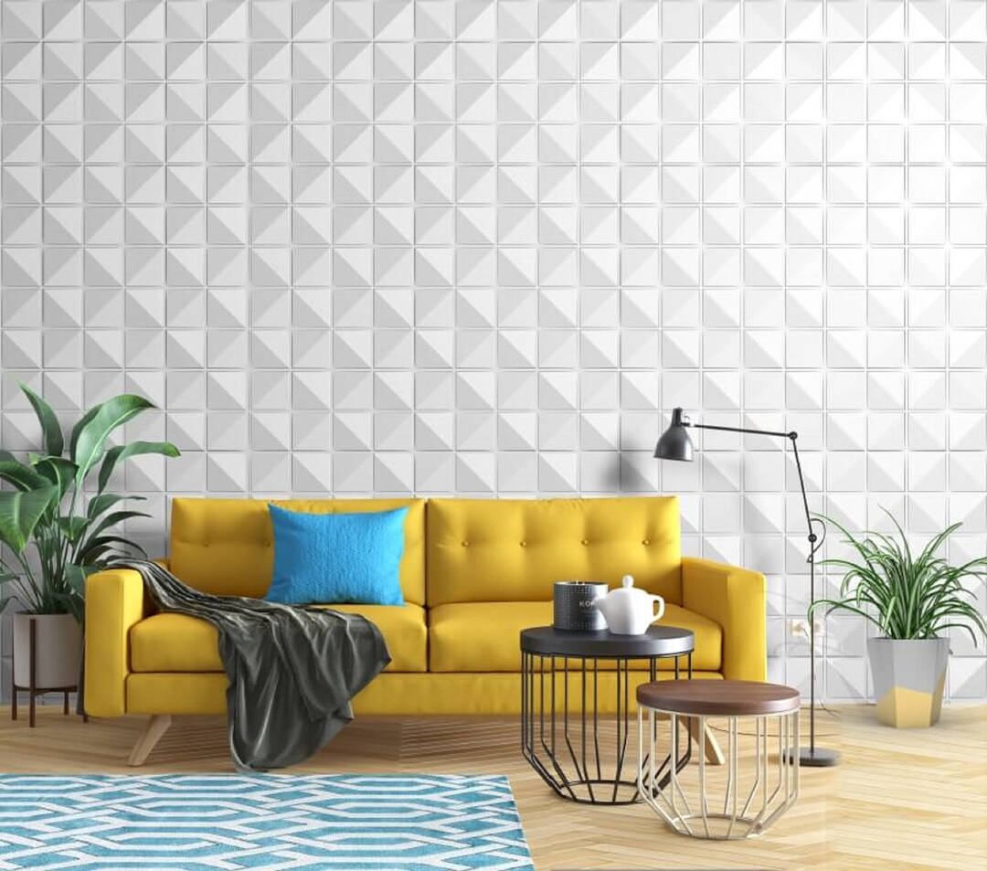 Simple Modern 3d Wall Art Wallpaper Peel and Stick Art Deco 3d - Etsy