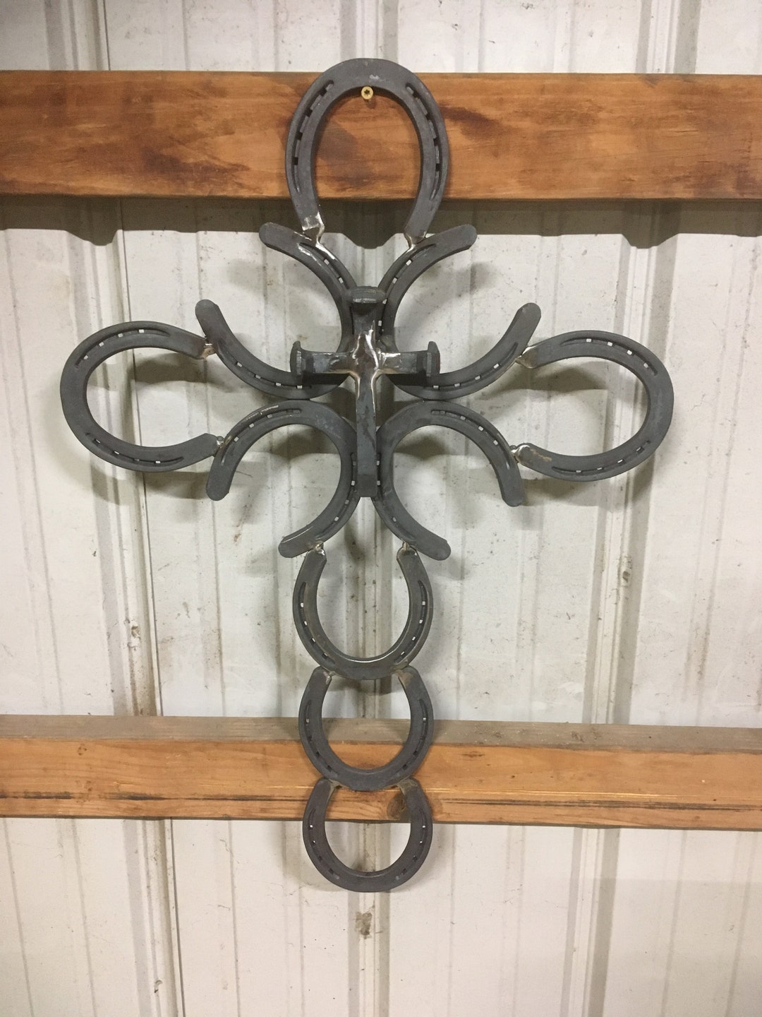 Horseshoe Cross - Etsy