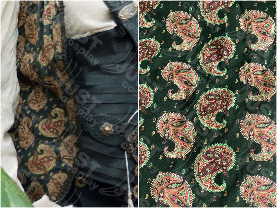 Fabric Stoff Angelica Teach Pirat Sparrow Fabric for Cosplay Costume ...