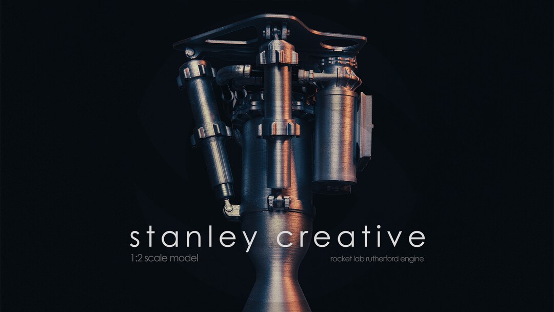 Rutherford Rocket Engine Model 1:2 - Etsy