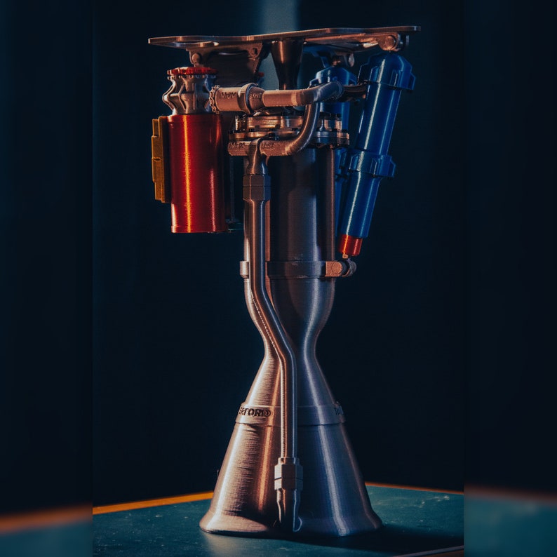 Rutherford Rocket Engine Model 1:2 - Etsy