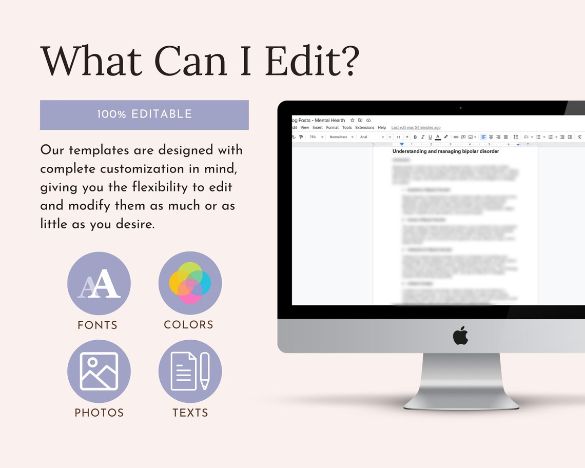 30 Done-for-you Mental Health Blog Posts for Content Creators, Mental ...