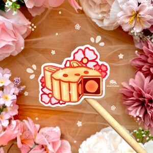 Cute Mooncake Sticker Mooncake Festival Mid Autumn - Etsy