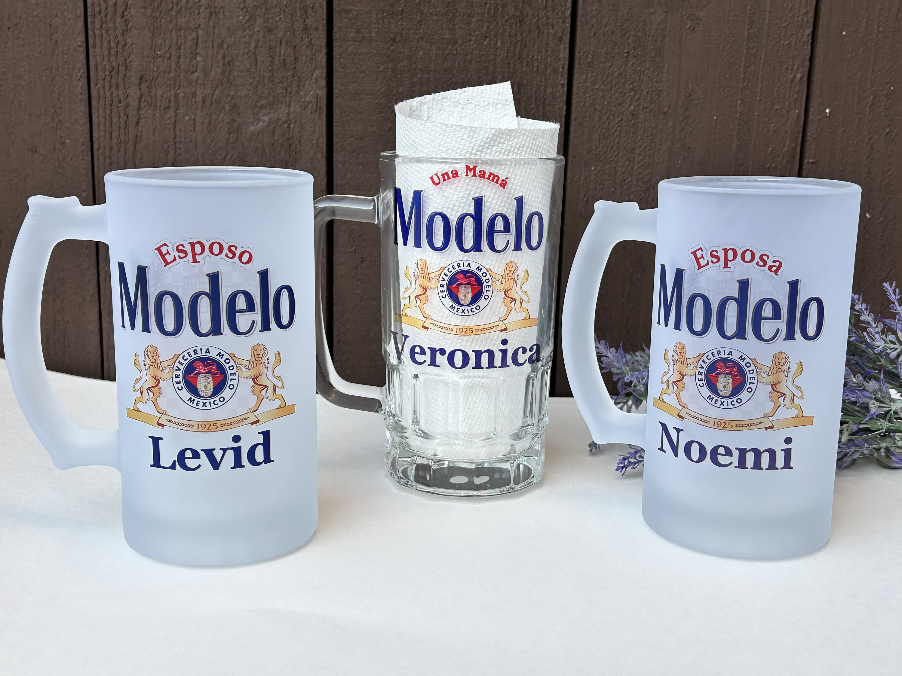Modelo Beer Mug, Modelo Cerveza, Personalized, Custom, Personalizado ...