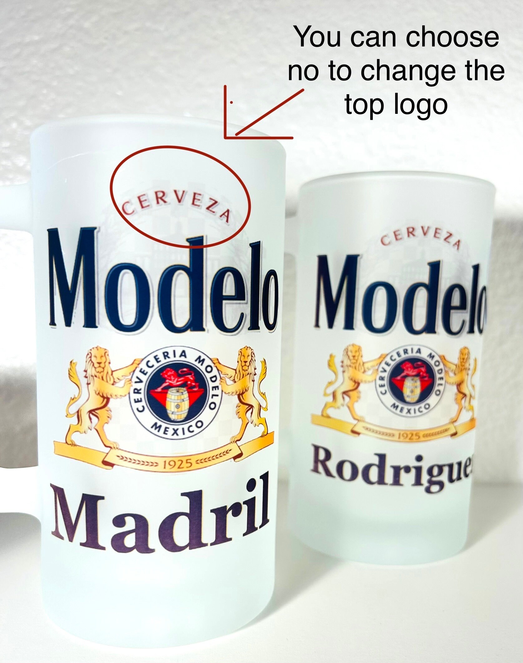 Modelo Beer Mug, Modelo Cerveza, Personalized, Custom, Personalizado ...
