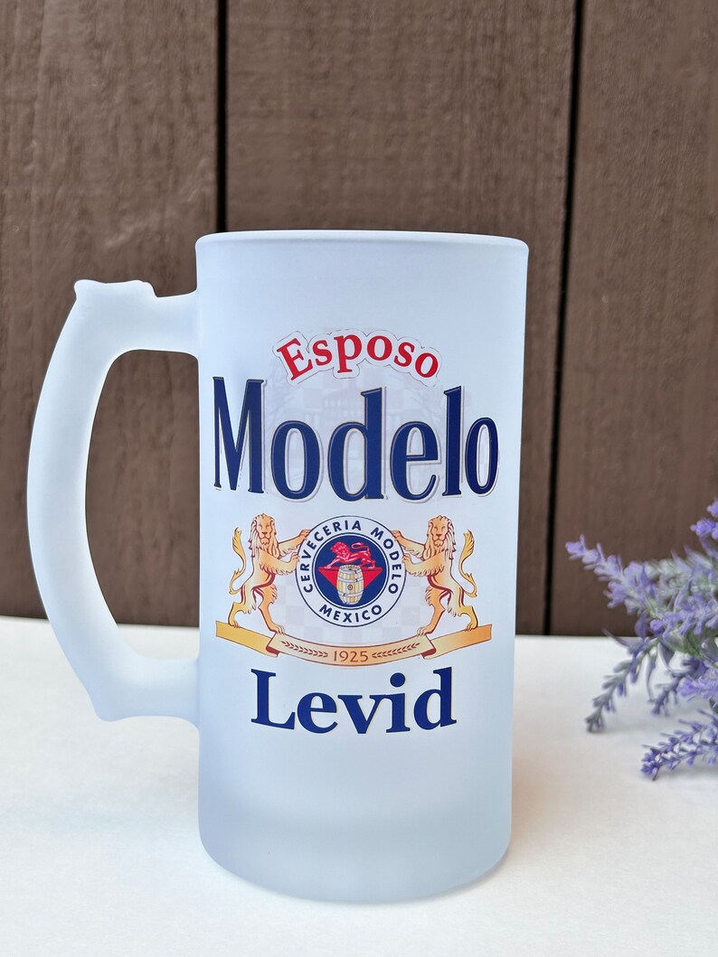 Modelo Beer Mug, Modelo Cerveza, Personalized, Custom, Personalizado ...