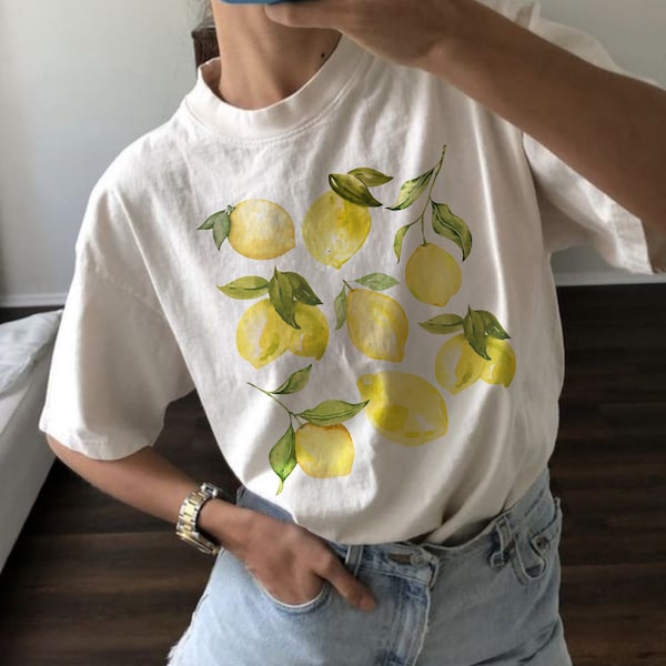 Lemon Shirt - Etsy