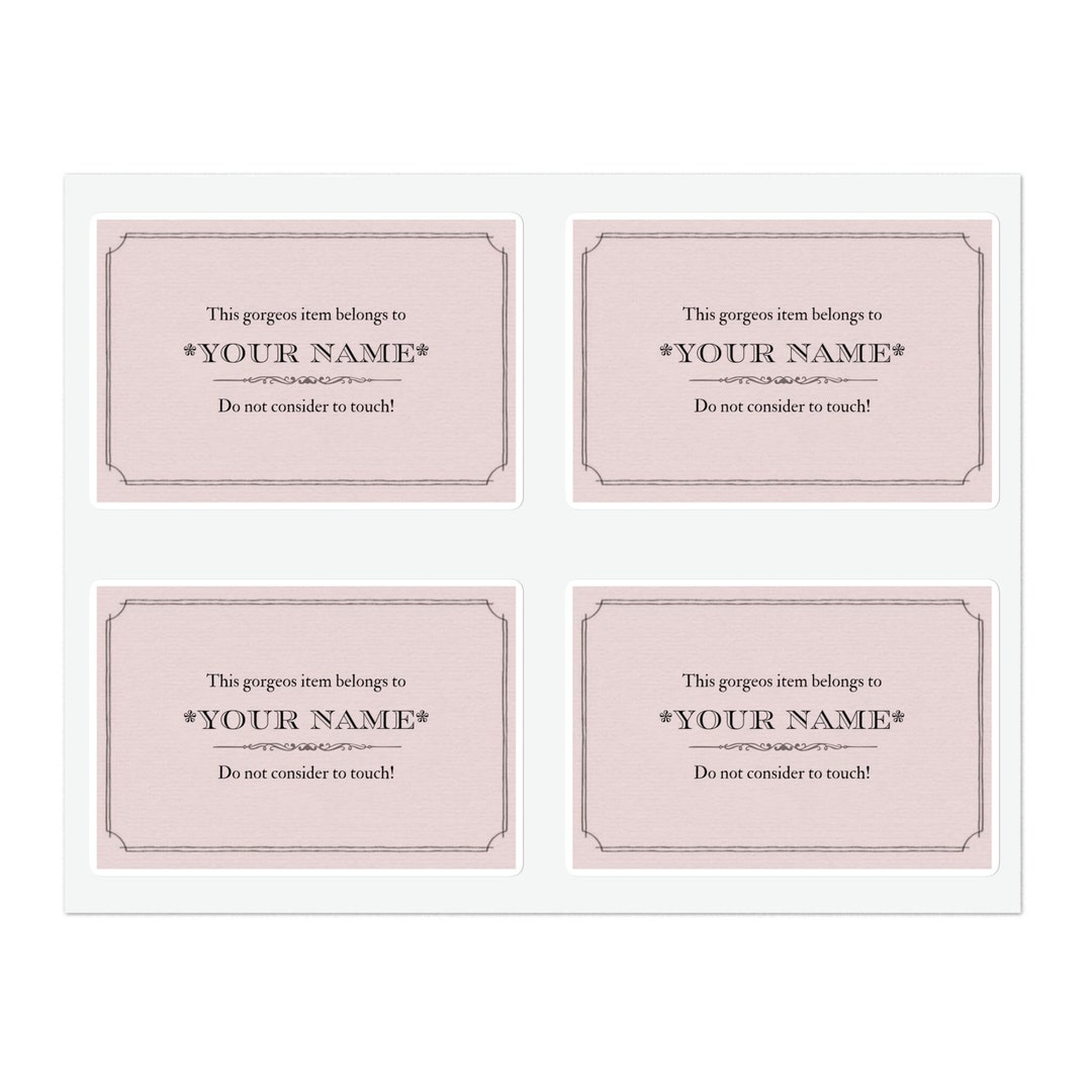 Custom Sticker Pack Coquette Decor Coquette Sticker Gift - Etsy