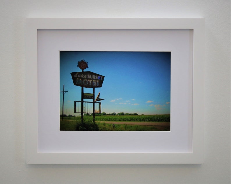 Framed Vintage Roadside Sign Art Photo Original Roadside - Etsy
