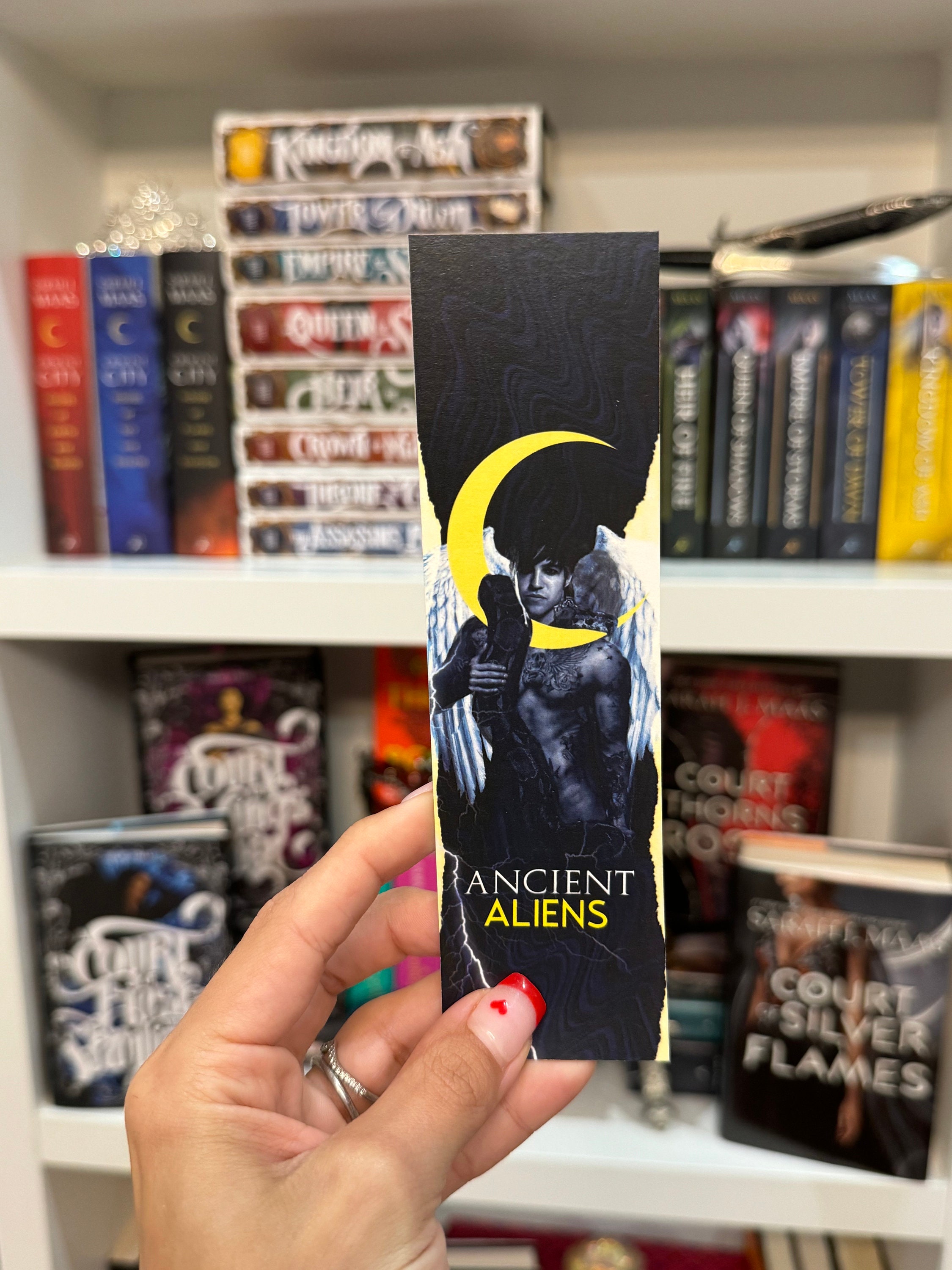 Ancient Aliens Funny CC Bookmark - Etsy