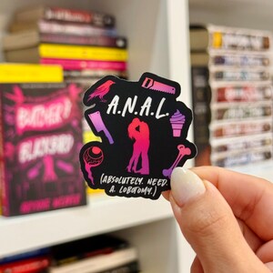 Butchers Box Sticker Set Butcher and Blackbird Parody Dark Romance ...