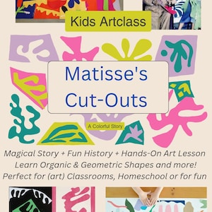 Matisse Cut-out Art Lesson for Kids - Etsy