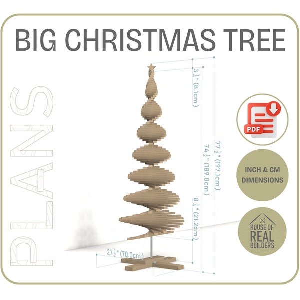 Wooden Tree 2x4 - Etsy