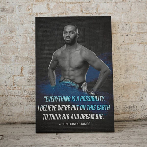 Jon Jones Poster - Etsy