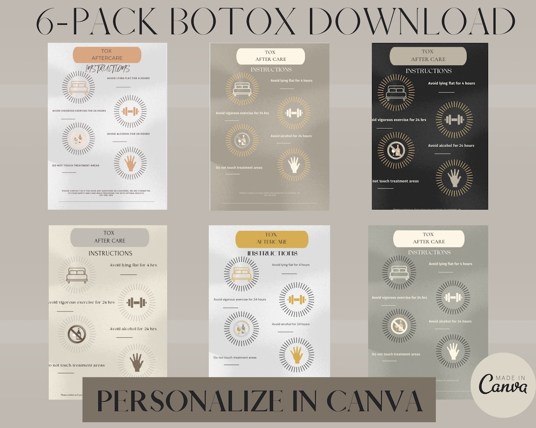 Botox Aftercare Guide, After Botox Treatment Tips, How to Care for ...