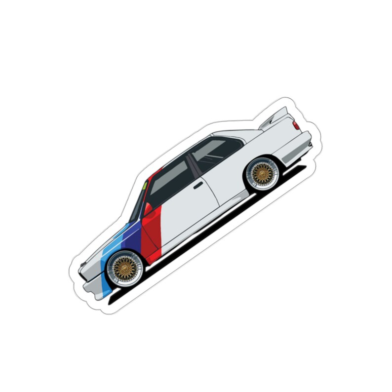 BMW E30 M3 Sticker - Etsy