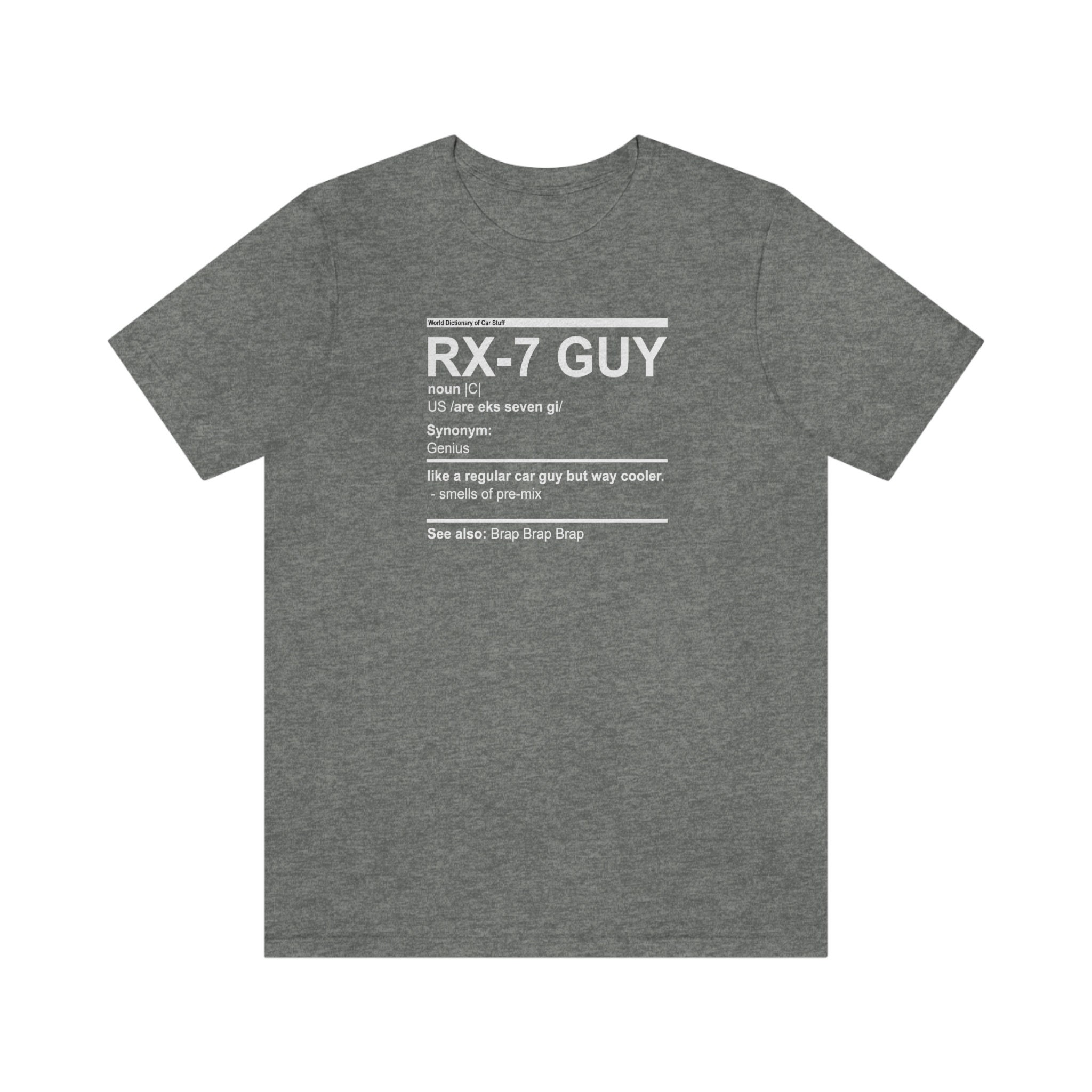 RX-7 Guy Definition T-shirt - Etsy