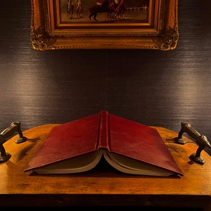 Custom Leather Bound Books - Etsy