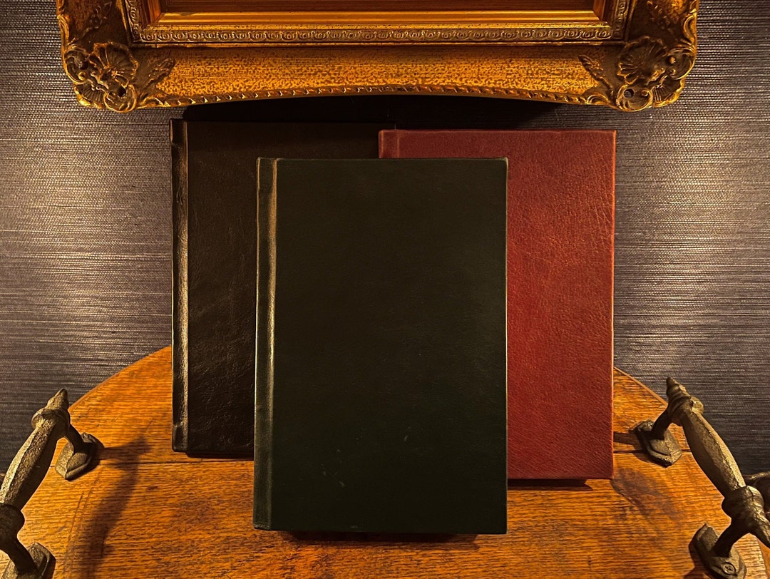 Custom Leather Bound Books - Etsy