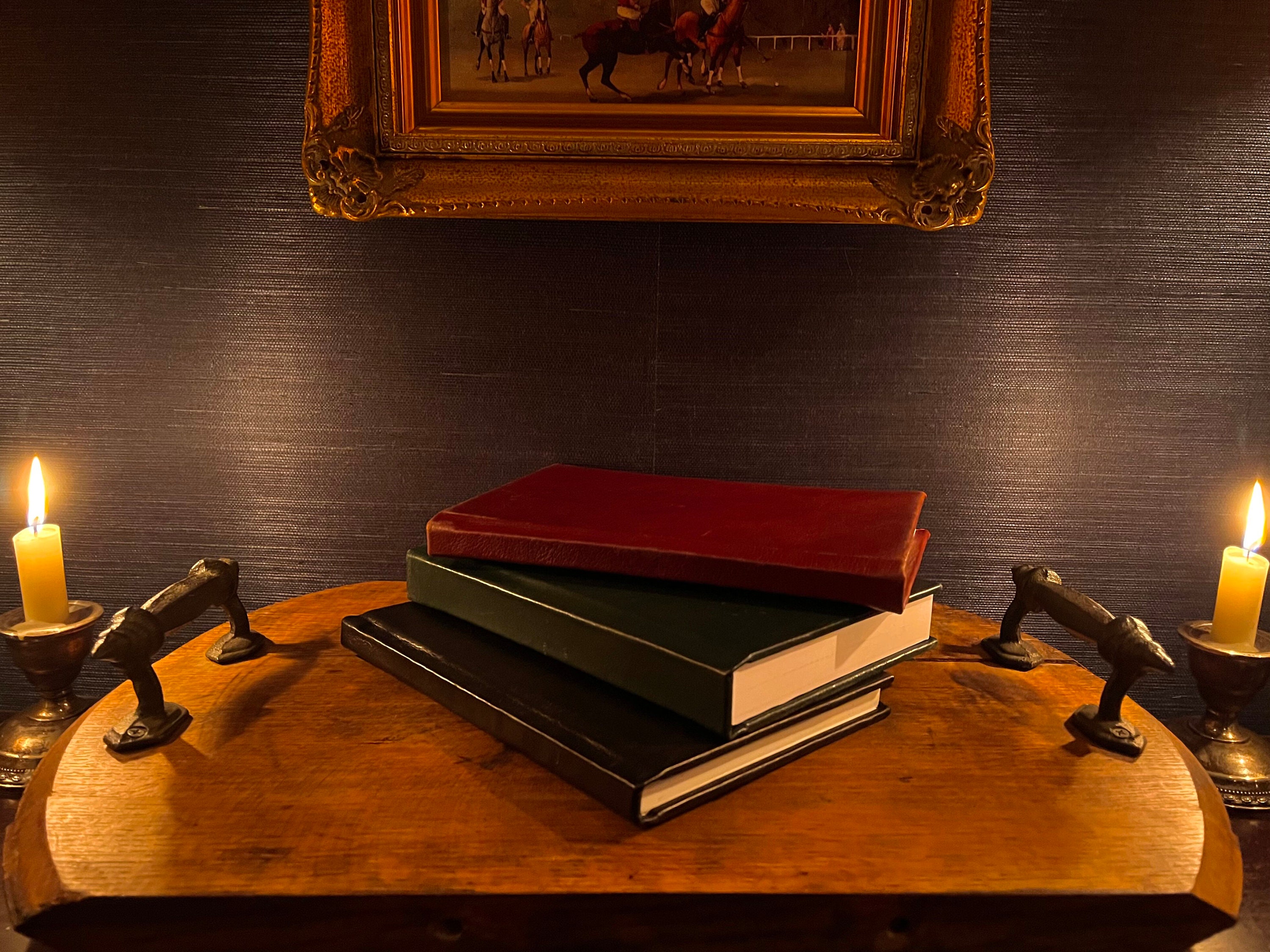 Custom Leather Bound Books - Etsy