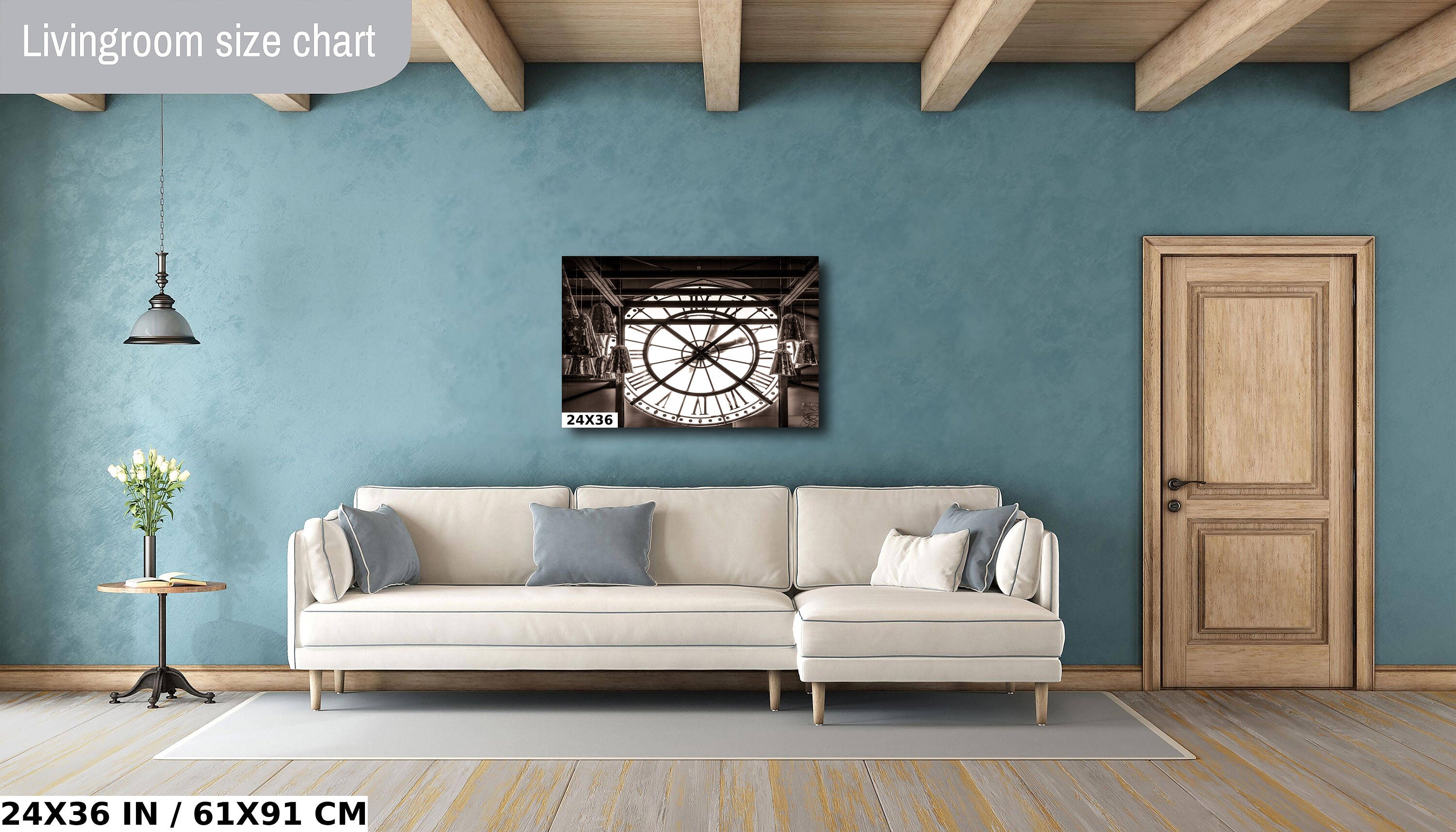 Paris Photograph Musee D'orsay Clock Photo Montmartre Sacre Coeur Museum France Print Wall Art ...