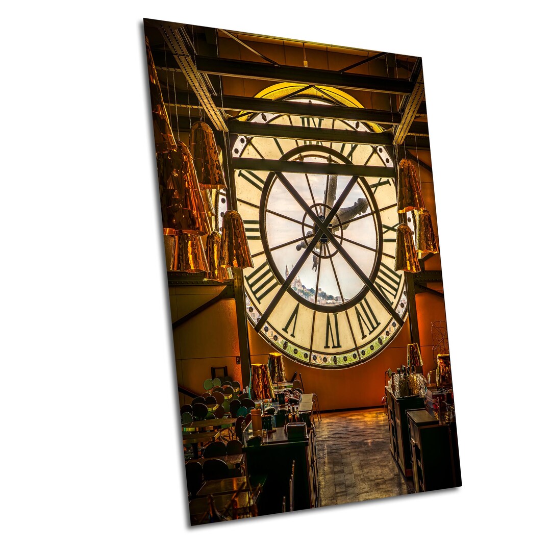 Paris Photograph Musee D'orsay Clock Photo Montmartre Sacre Coeur Museum France Print Wall Art ...