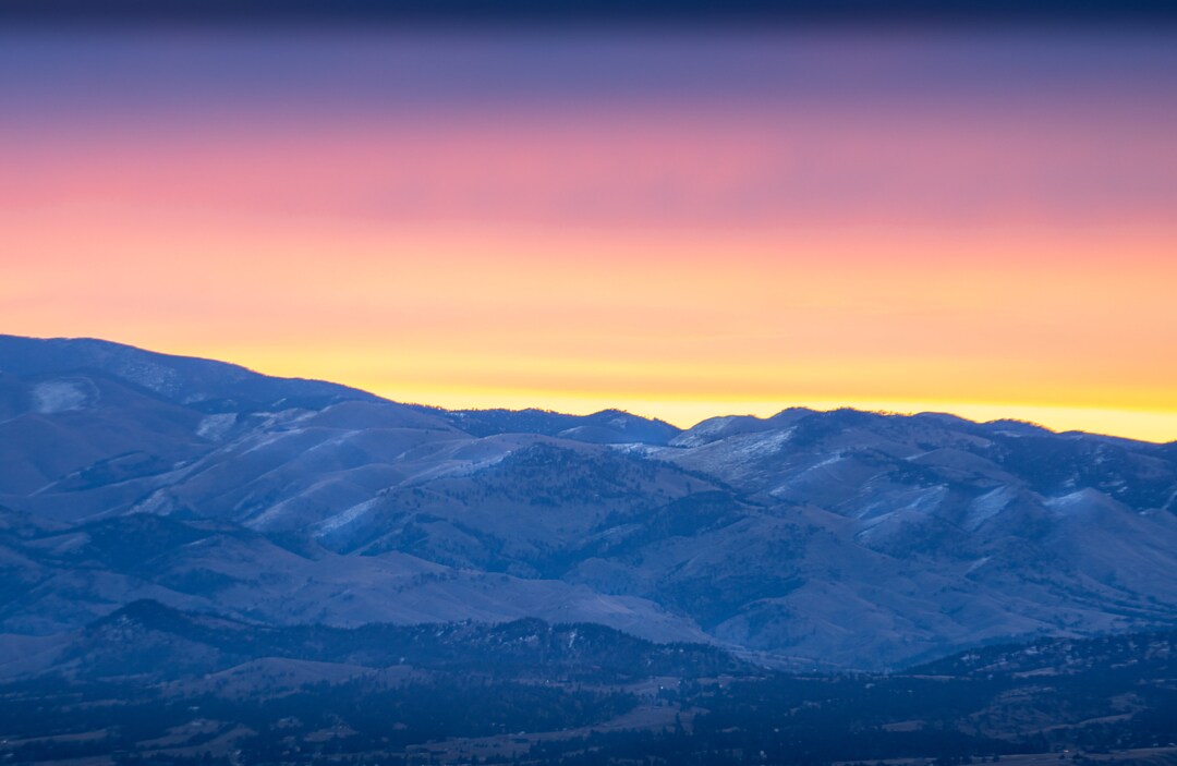 Colors of a Western Sunrise Large Wall Art print/canvas/acrylic/metal ...