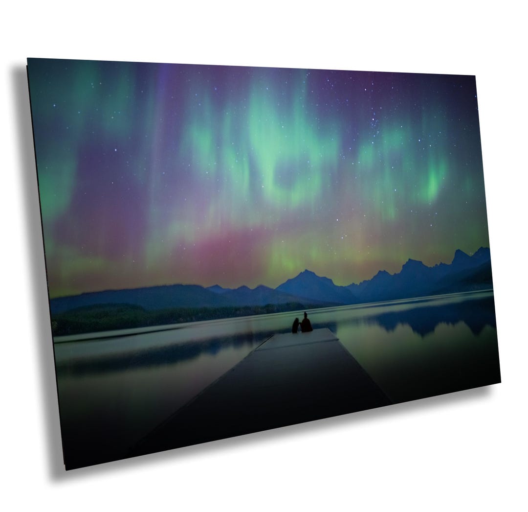 Northern Lights Glacier National Park Photography-print/canvas/acrylic ...
