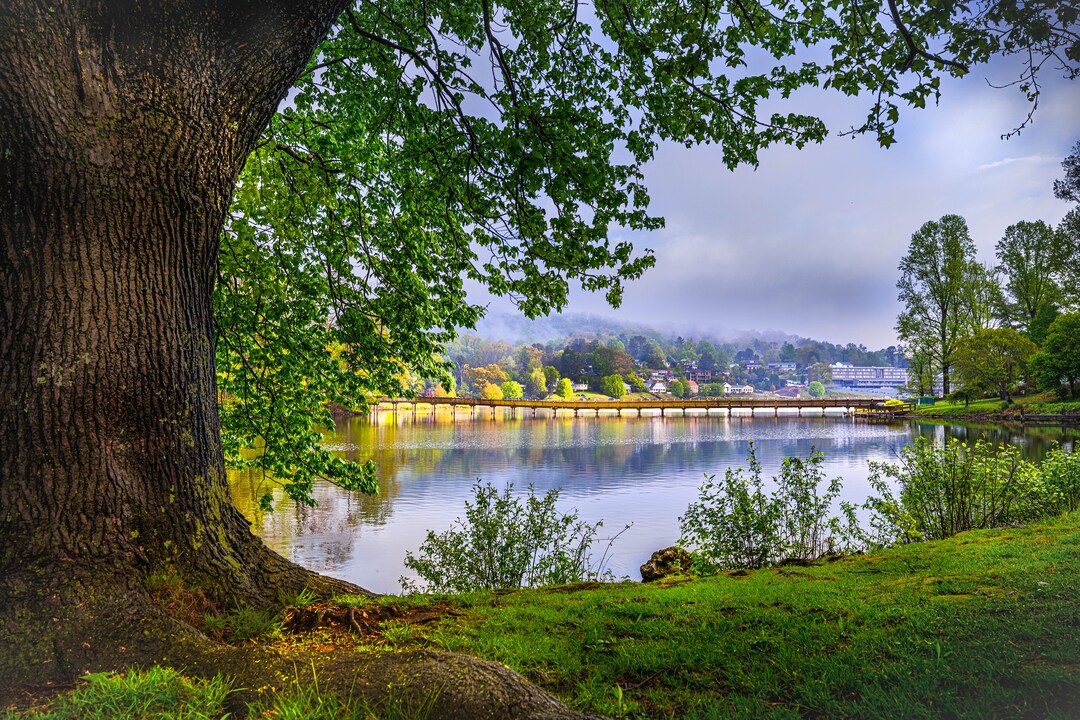 Lake and Bridge Large Wall Photography Wall Art. Award Winning Nature ...