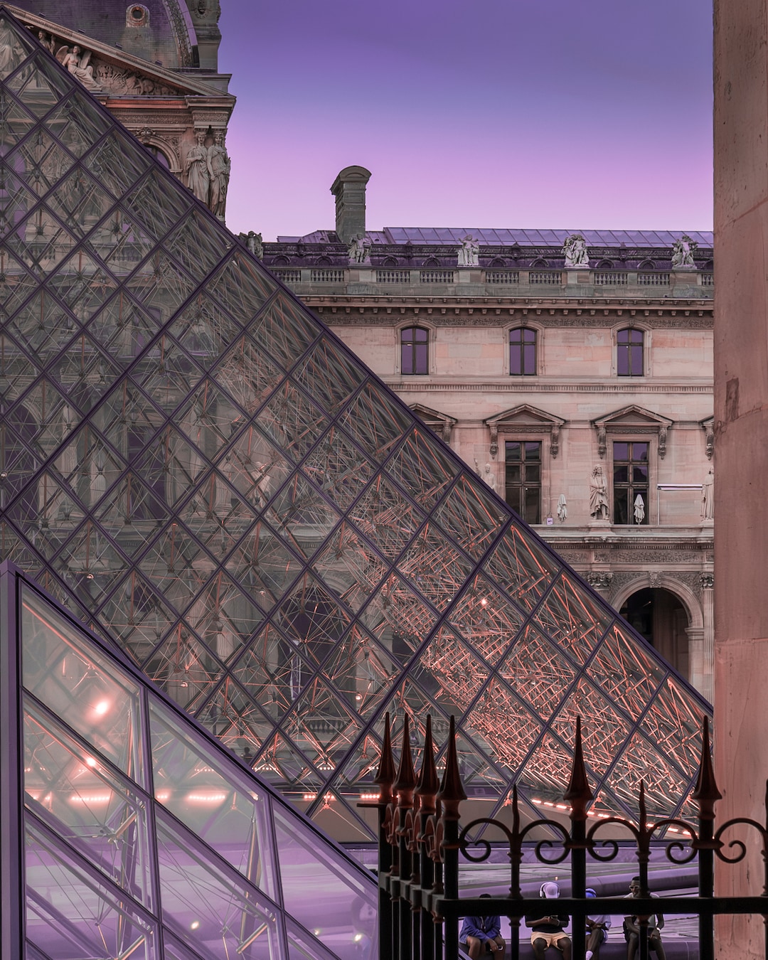 Louvre Paris French Iconic Architecture Wall Canvas Room Decor. the ...