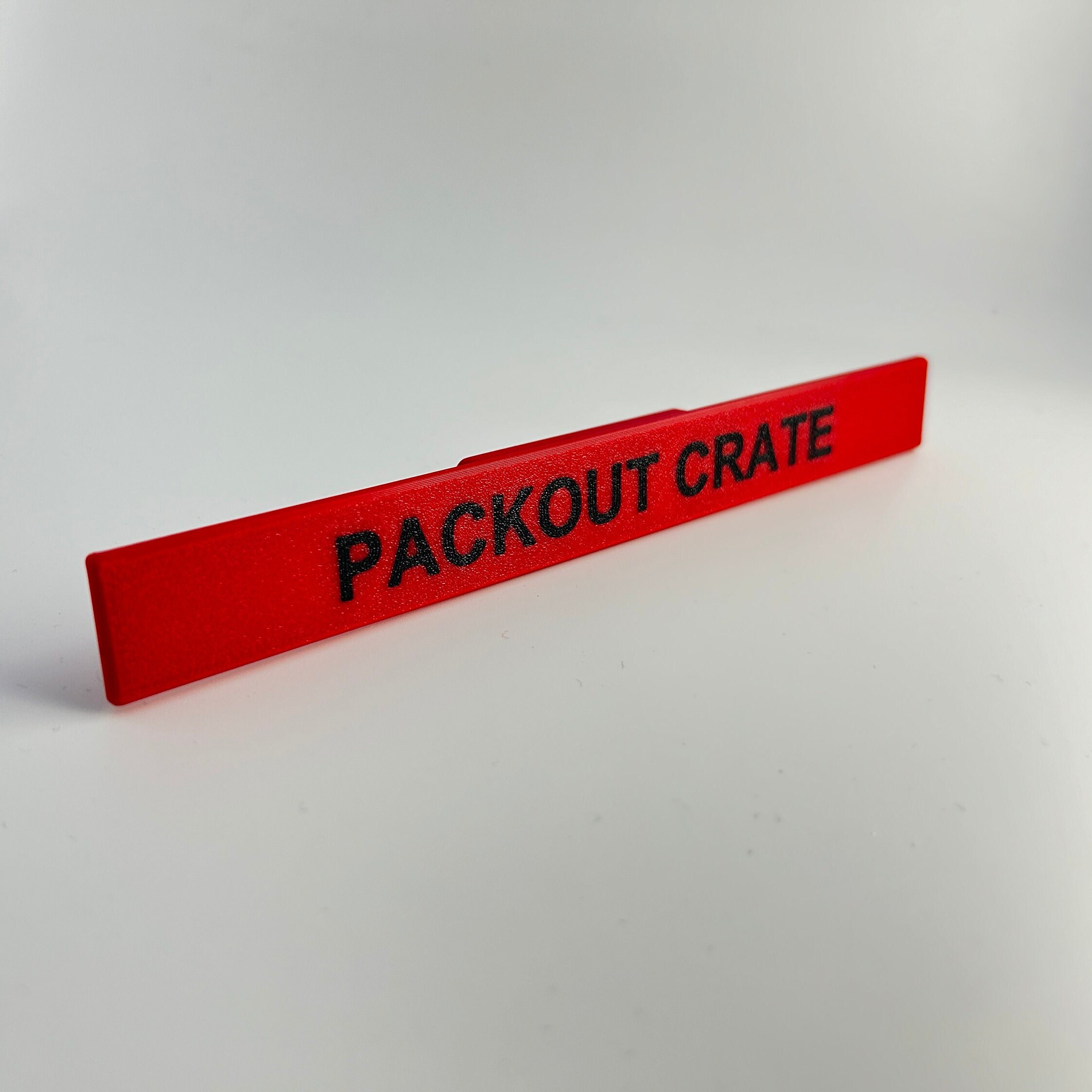 CRATE Custom Tray Labels for Milwaukee Packout Personalise Text - Etsy