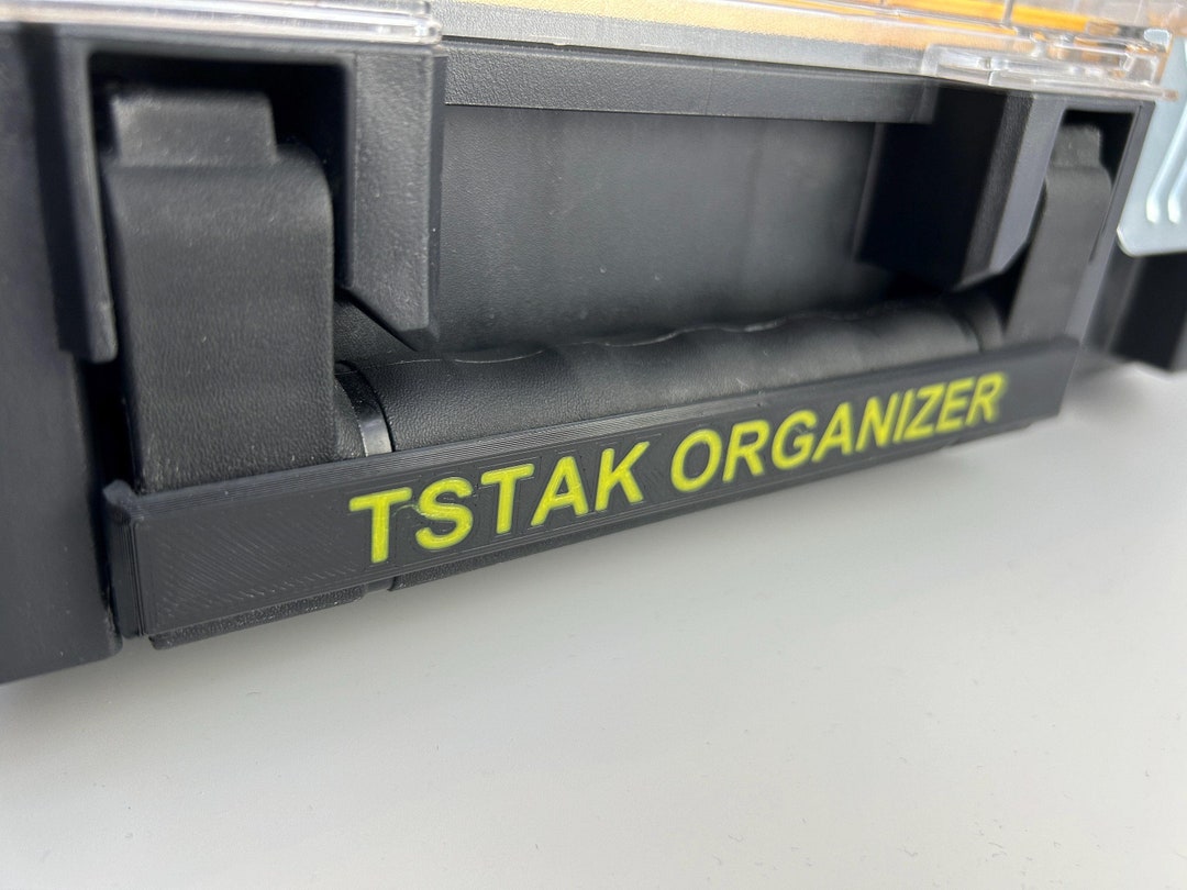 Custom Tray Case Labels Dewalt TSTAK/ Stanley Pro-stack Organiser ...