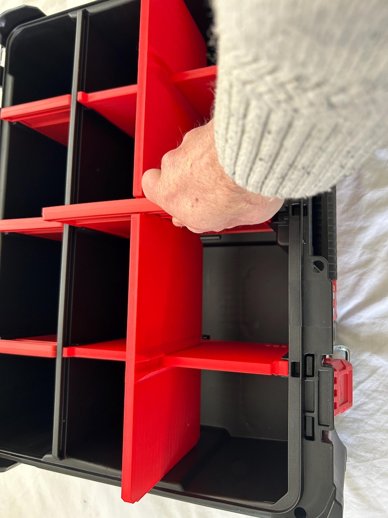 Milwaukee Packout DEEP Organiser Dividers Inserts - Single or Double ...